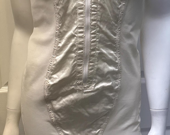 Vintage Corselet Combines Bra and Girdle With Shoulder Straps, Front ...
