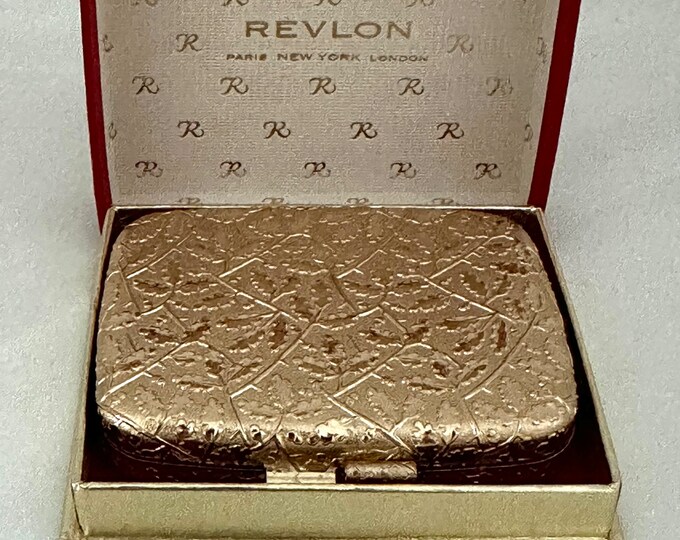 Vintage Revlon RACHEL Love Pat Compct NIB - Etsy