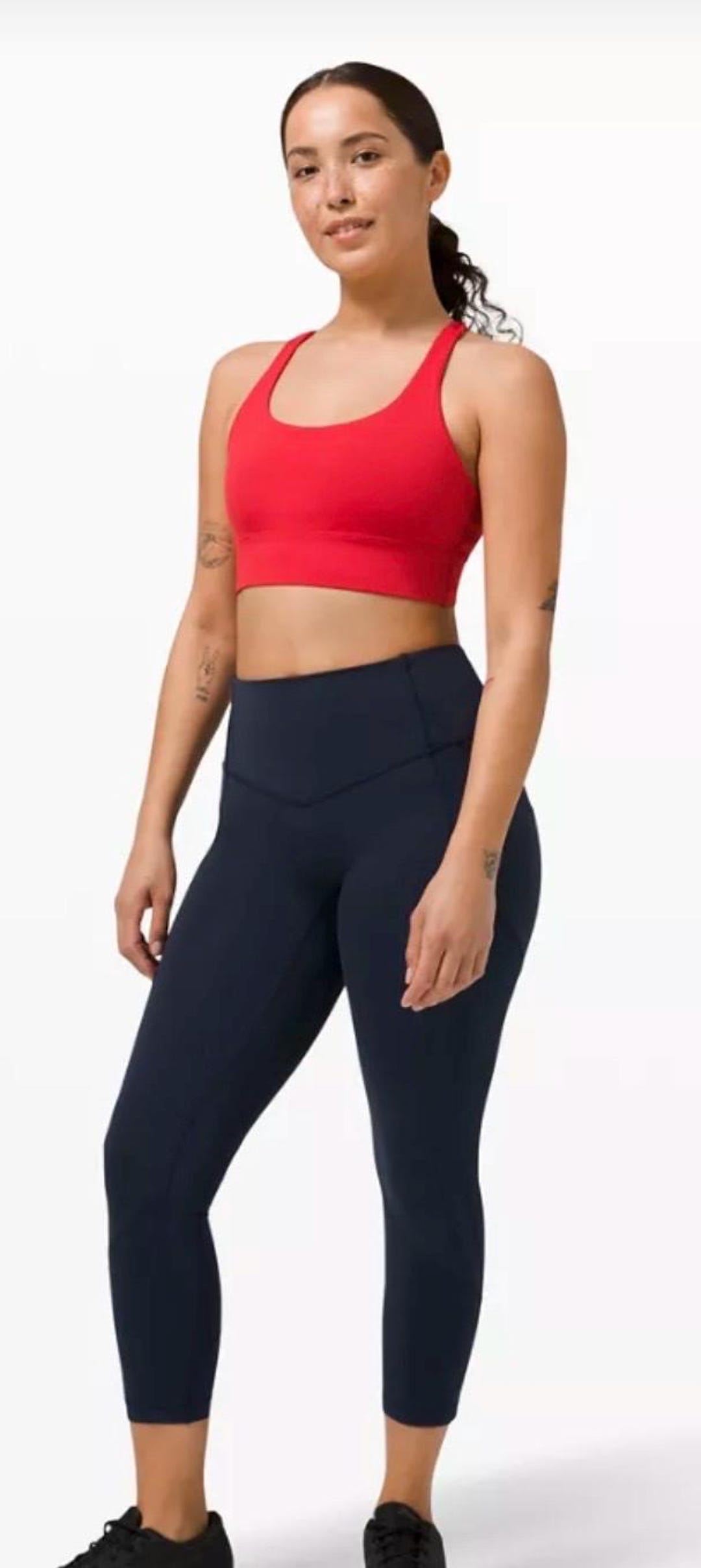 Lululemon All the Right Places High Rise Crop Pants. Navy. Size 8. EUC - Etsy