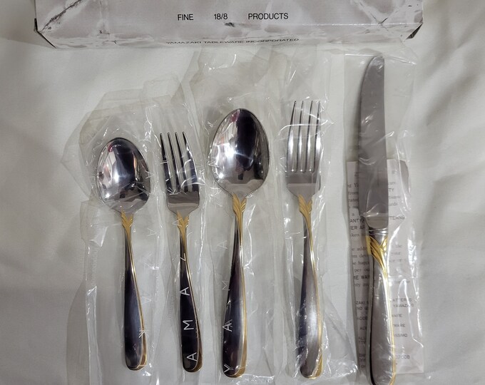 Yamazaki "affair" 5 Piece Flatware Set, New in Box - Etsy