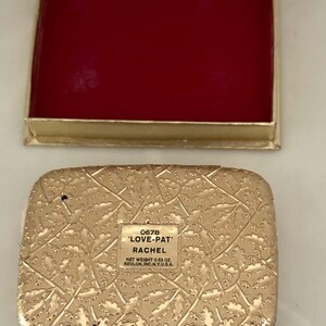 Vintage Revlon RACHEL Love Pat Compct NIB - Etsy