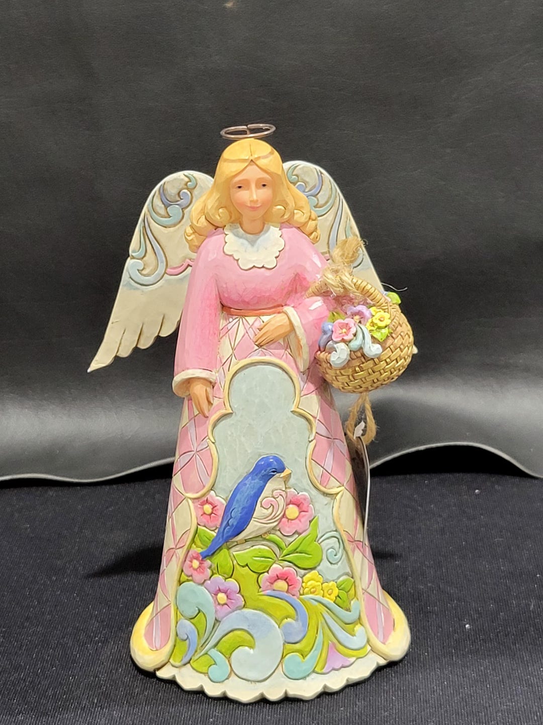 Jim Shore rejoice in Spring Showers Angel Figurine, NIB - Etsy