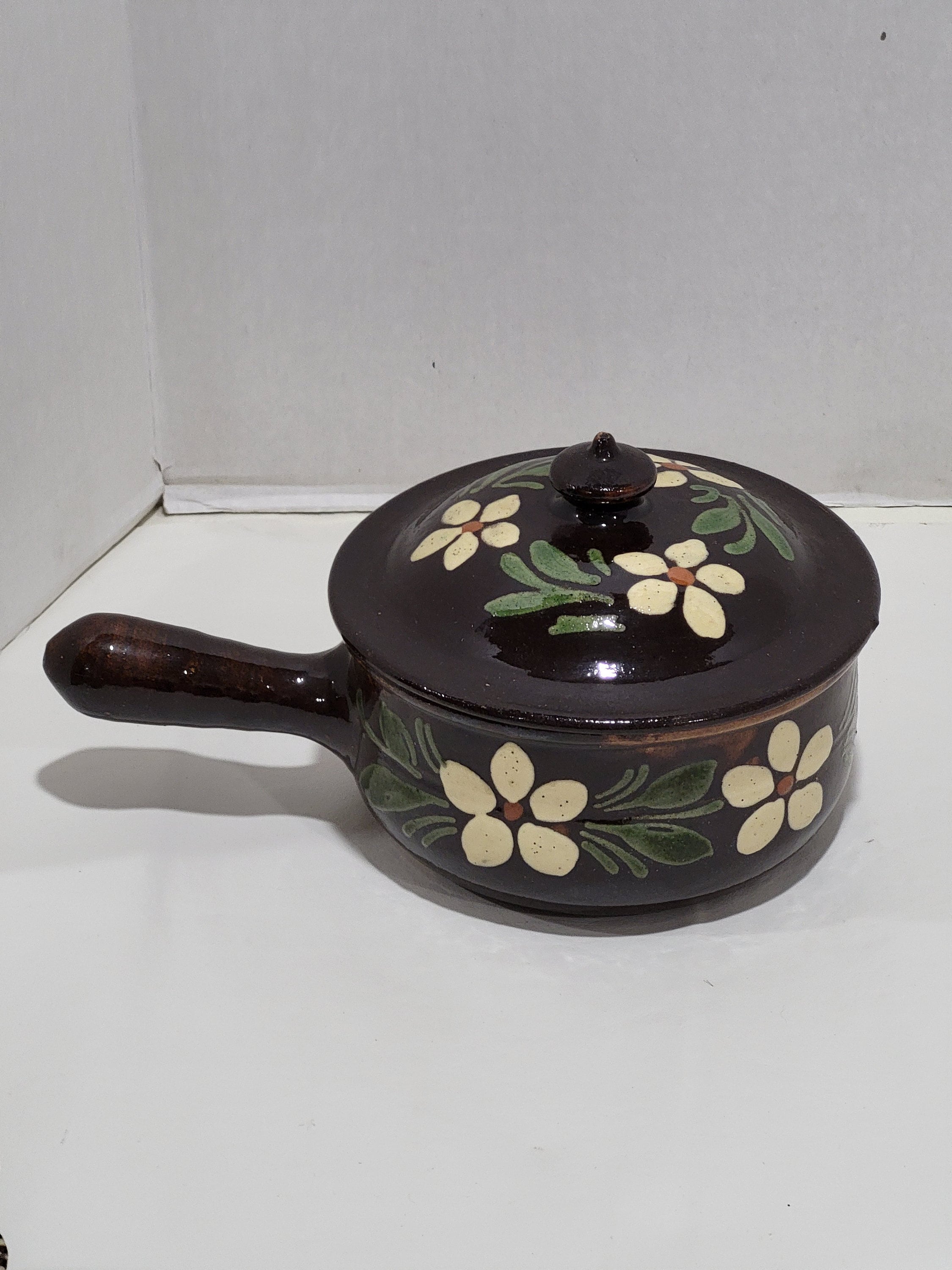Vintage Alsace Earthenware 1 Liter Pot With Lid - Etsy