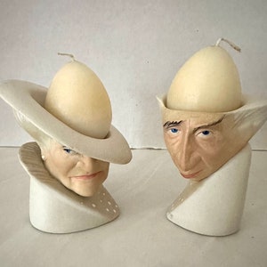 Vintage Debbie Fecher - Gramstad Pottery Egg Cups Pair - Etsy