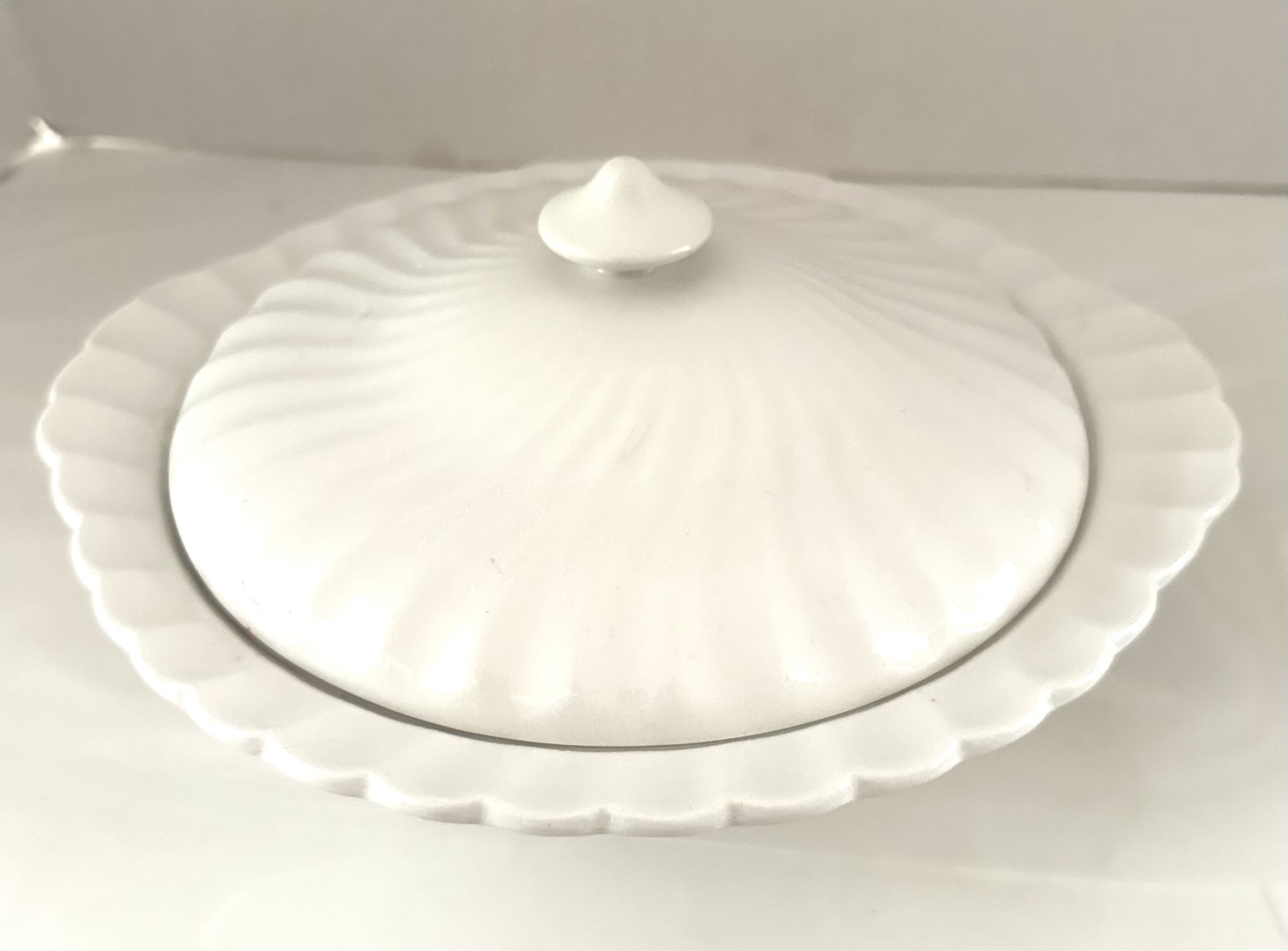 Vintage JOHNSON BROTHERS Regency Swirl Covered Vegetable Ironstone ...