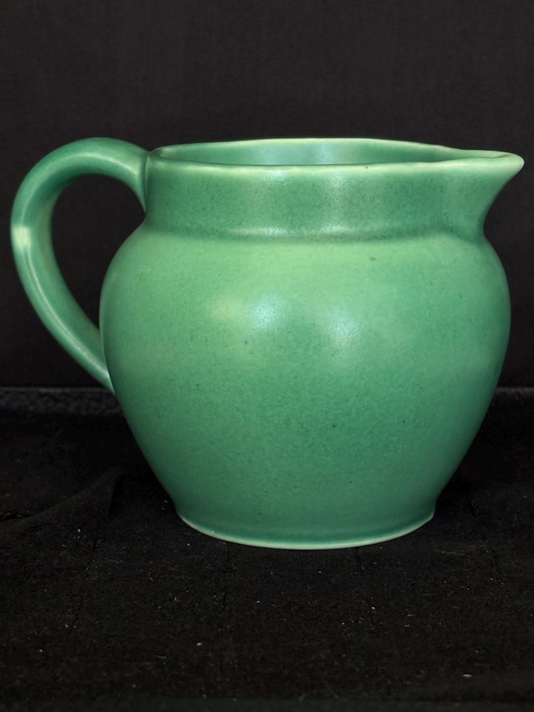 Vintage Royal cauldon England Est 1774 Green Creamer Jug / Pitcher ...