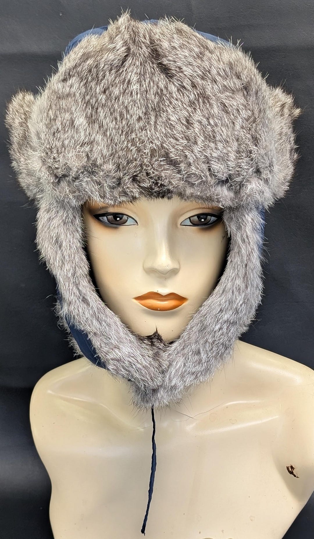 Yukon Charlie Mens- Winter Trapper Fur Hat - Etsy