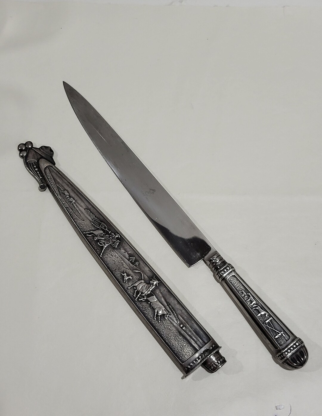 Vintage Elmo Inox Gaucho Knife Andsheath, Cowboy Boot Knife - Etsy