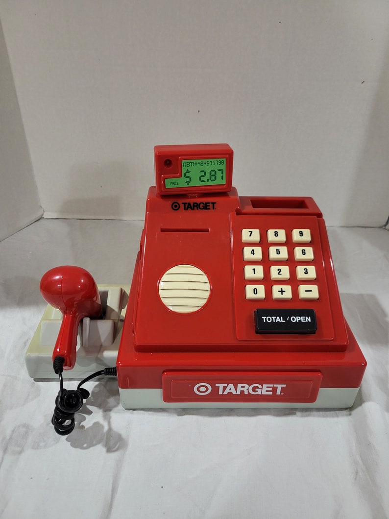 Vintage Battat Battery Operated Target Toy Cash Register - Etsy