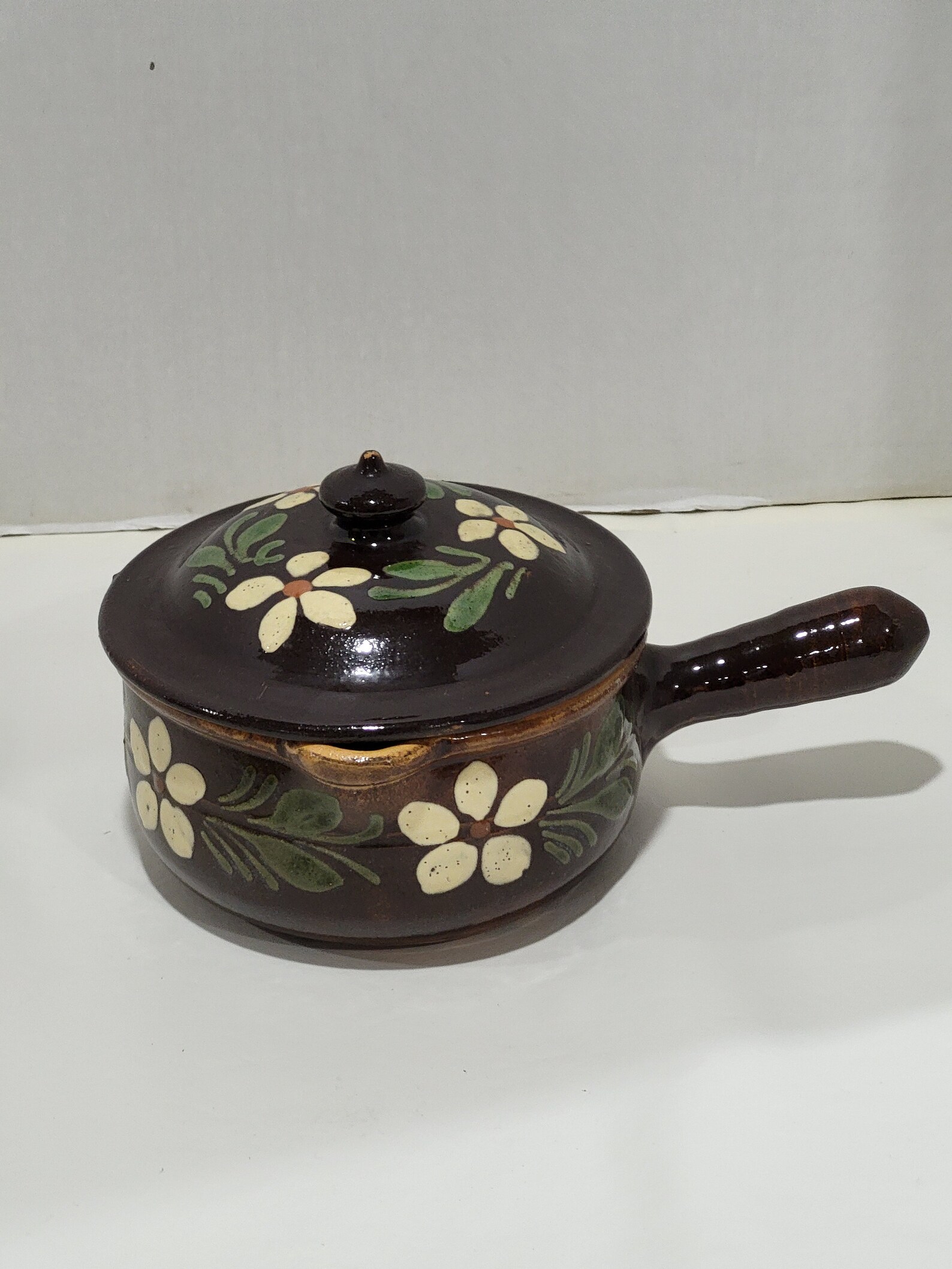 Vintage Alsace Earthenware 1 Liter Pot With Lid - Etsy
