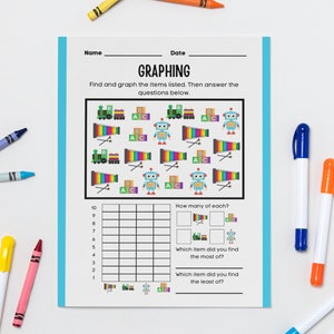 Graphing Fun: Worksheets for Kids! - Etsy