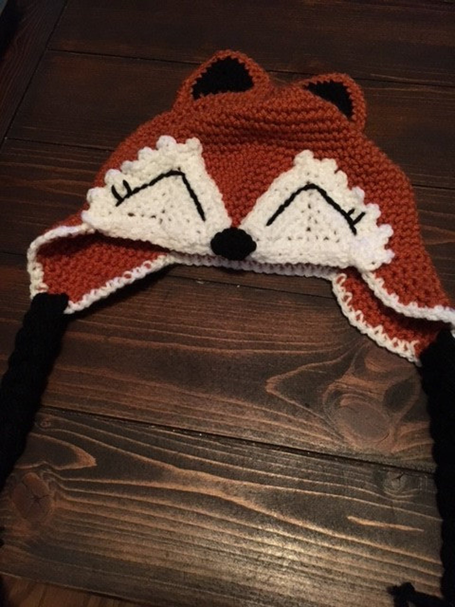 Fancy the Fox Hat Winter Hat Character Hat Kids Hat Fox Hat Kids Winter ...