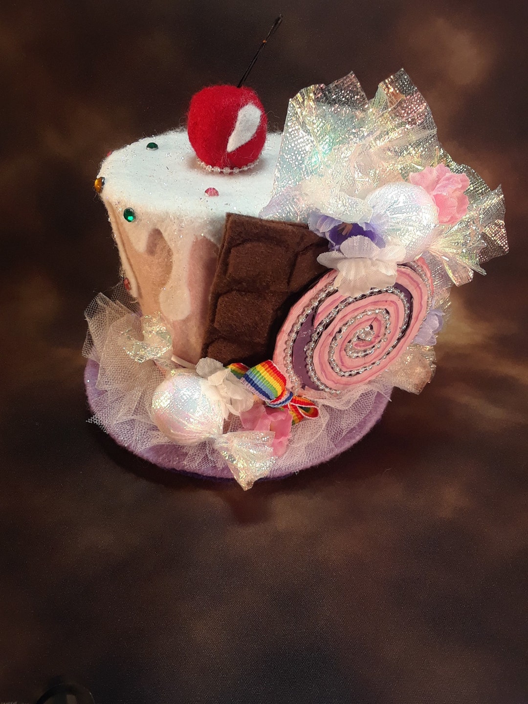 Candyland Mini Top Hat - Etsy