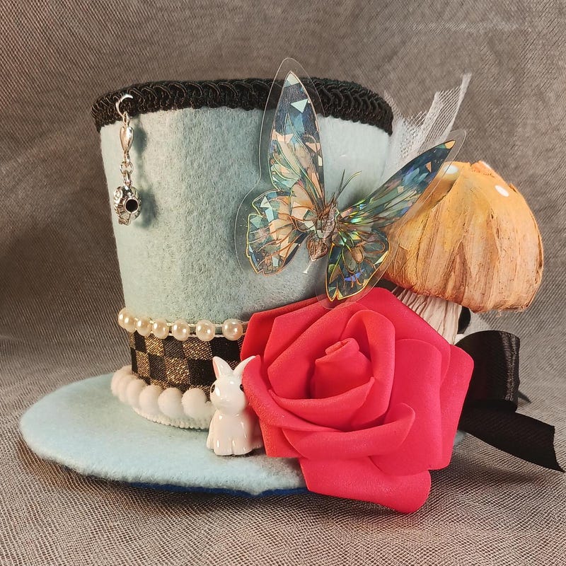 White Rabbit Top Hat - Etsy