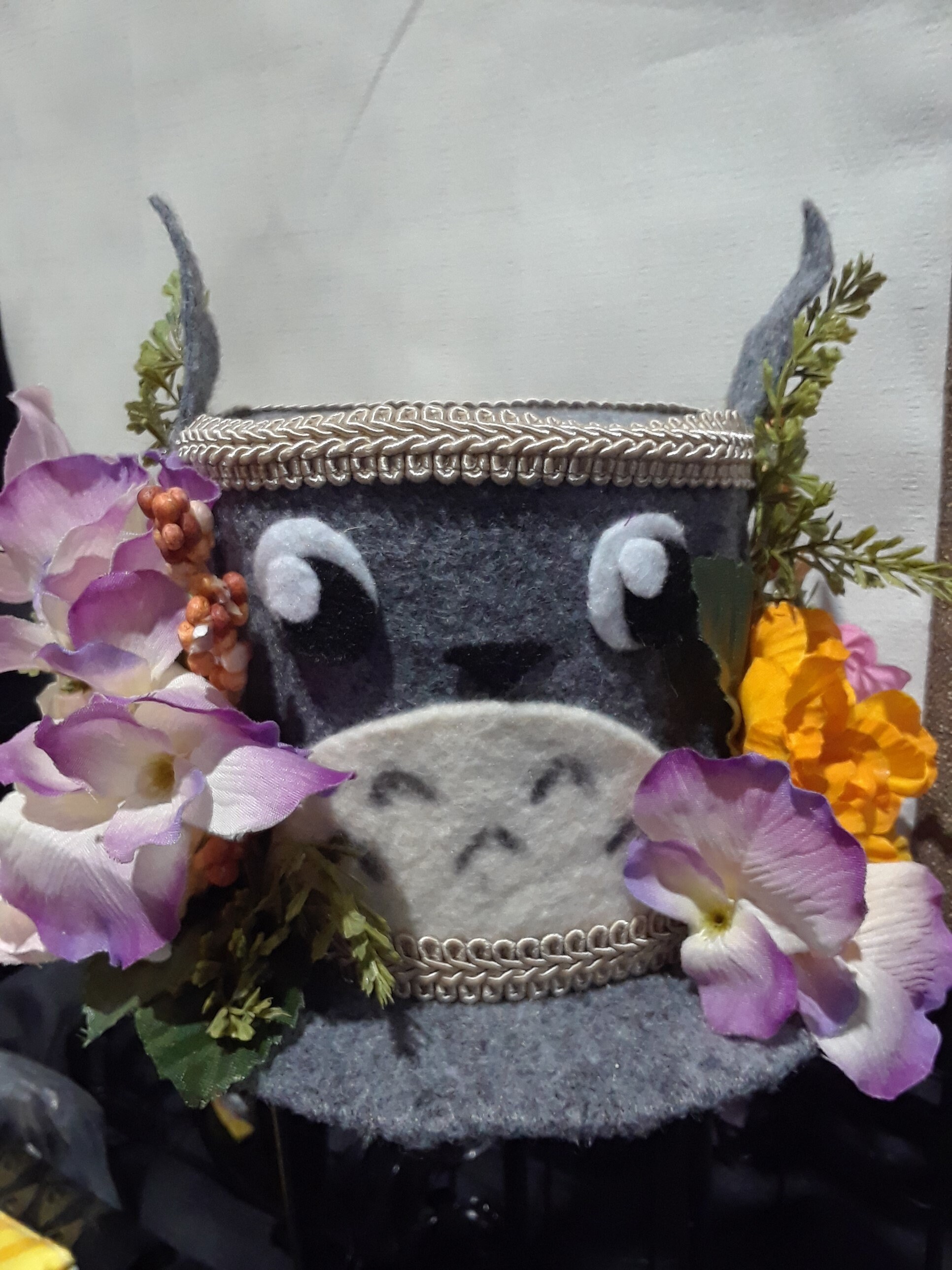 Gray Miyazaki My Neighbor Totoro Small/mini Top Hat - Etsy