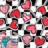Voodoo Teddy Bears and Hearts Seamless Pattern File - Etsy