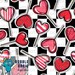 Voodoo Teddy Bears and Hearts Seamless Pattern File - Etsy