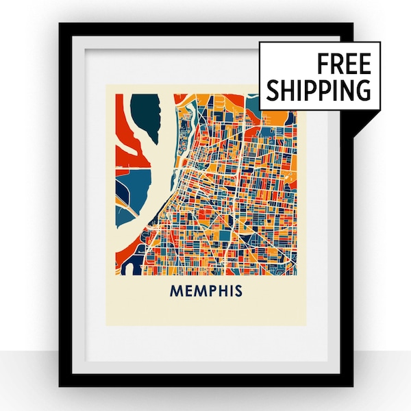 Memphis Print - Etsy