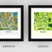 Dhaka Map Print - Full Color Map Poster - Etsy