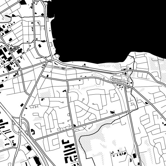 Barrie Ontario Map Poster Ontario Map Print Art Deco - Etsy