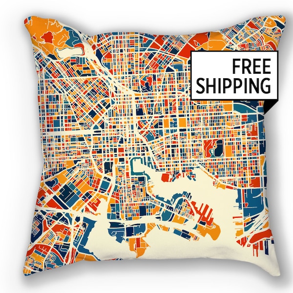 Us Map Pillow - Etsy