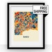 Baku Map Print Full Color Map Poster - Etsy