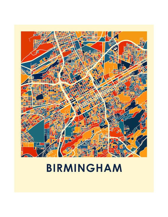 Map Of Birmingham Alabama Neighborhoods 10+ Street Map Birmingham
