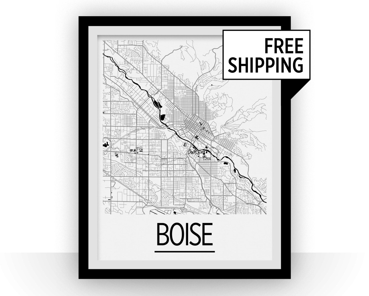 Boise Map