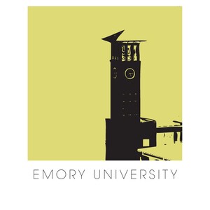 Emory University Art Poster - Etsy