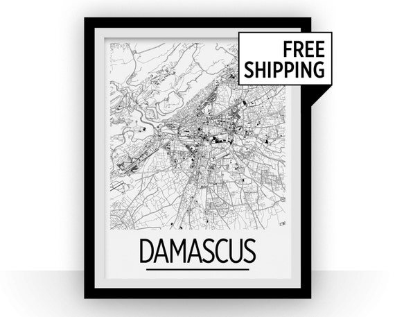 Damascus Map