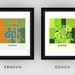 Airdrie Alberta Map Print Full Color Map Poster - Etsy