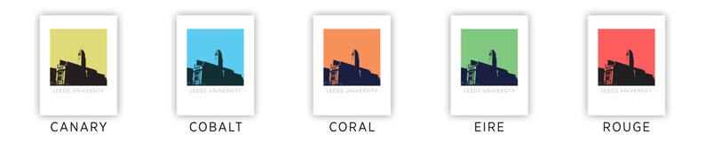 Leeds University Art Poster - Etsy