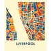 Liverpool Map Print - Full Color Map Poster - Etsy