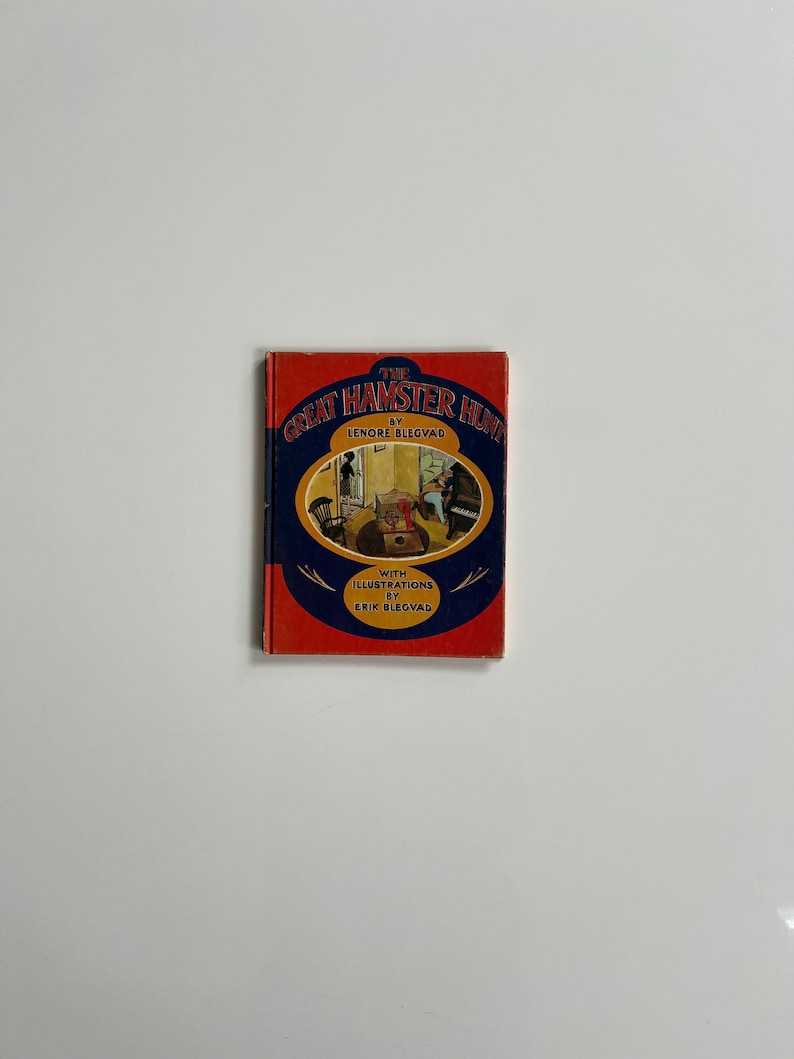 Vintage Book the Great Hamster Hunt by Lenore Blegvad With ...