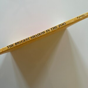 The Biggest Shadow in the Zoo by Jack Kent 1981 From Parents Magazine ...