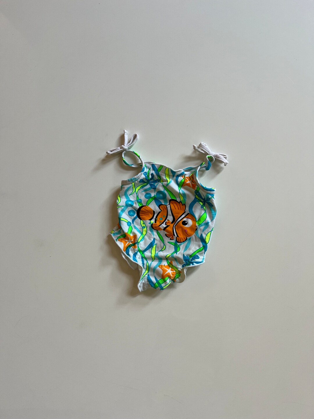 Vintage Finding Nemo Baby Girl Swimsuit Swimming Suit Baby Girl Infant ...