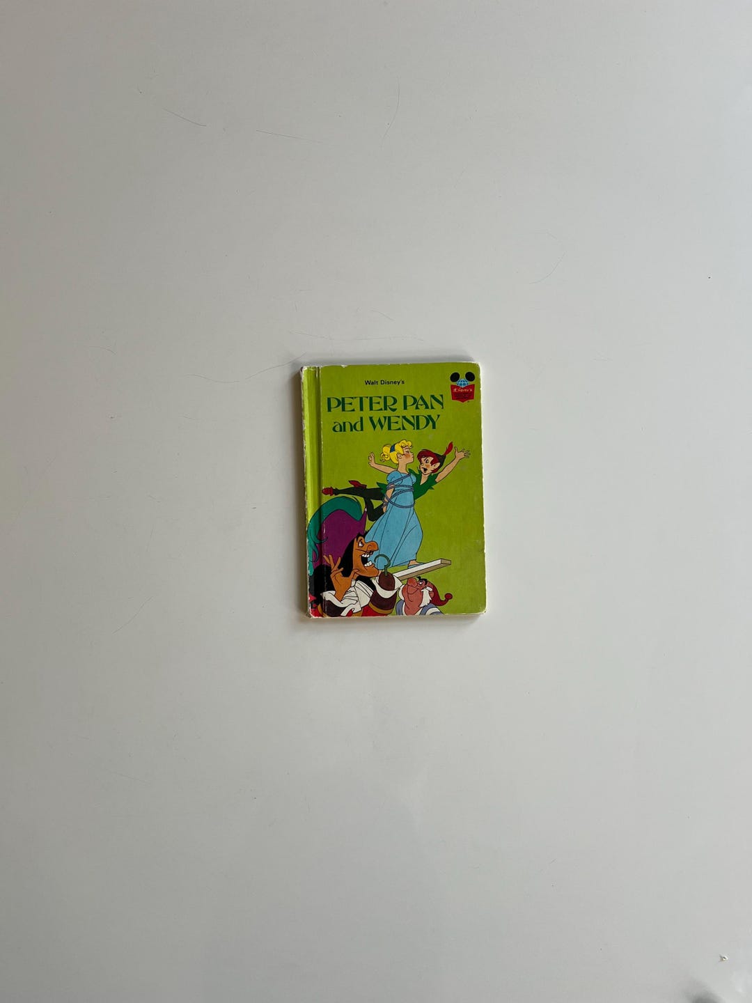 Vintage Hard Cover Disney Peter Pan and Wendy 1981 Random House Book ...