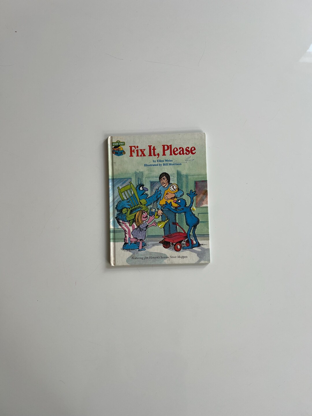 Vintage Sesame Street Book Fix It Please 1980 by Ellen Weiss and ...