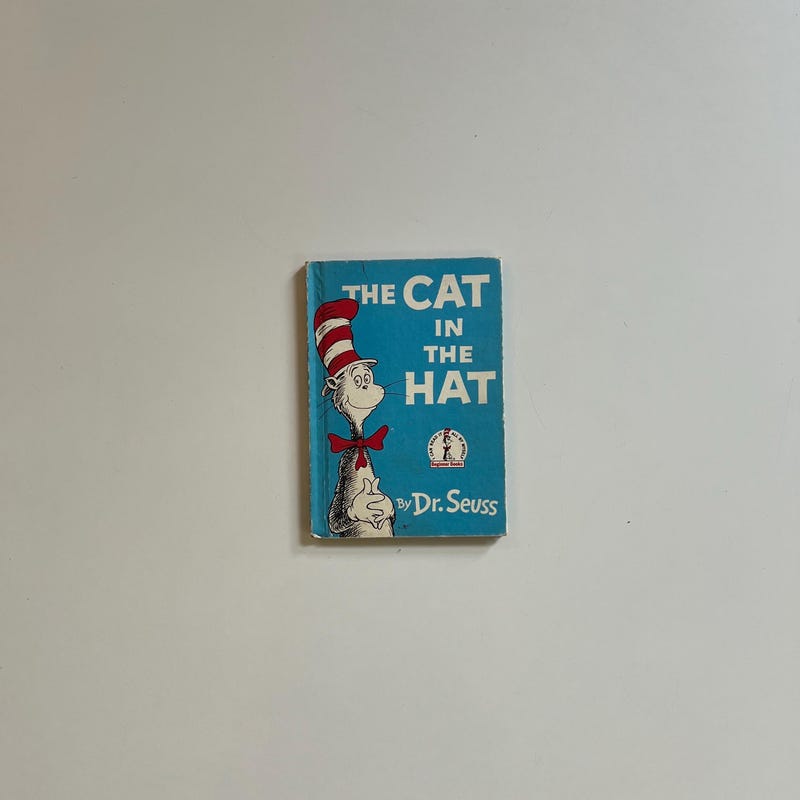 Cat in the Hat Book Cover - Etsy