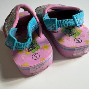 Vintage Dora the Explorer Slide Sandals in Pink and Blue Dora Cartoon ...