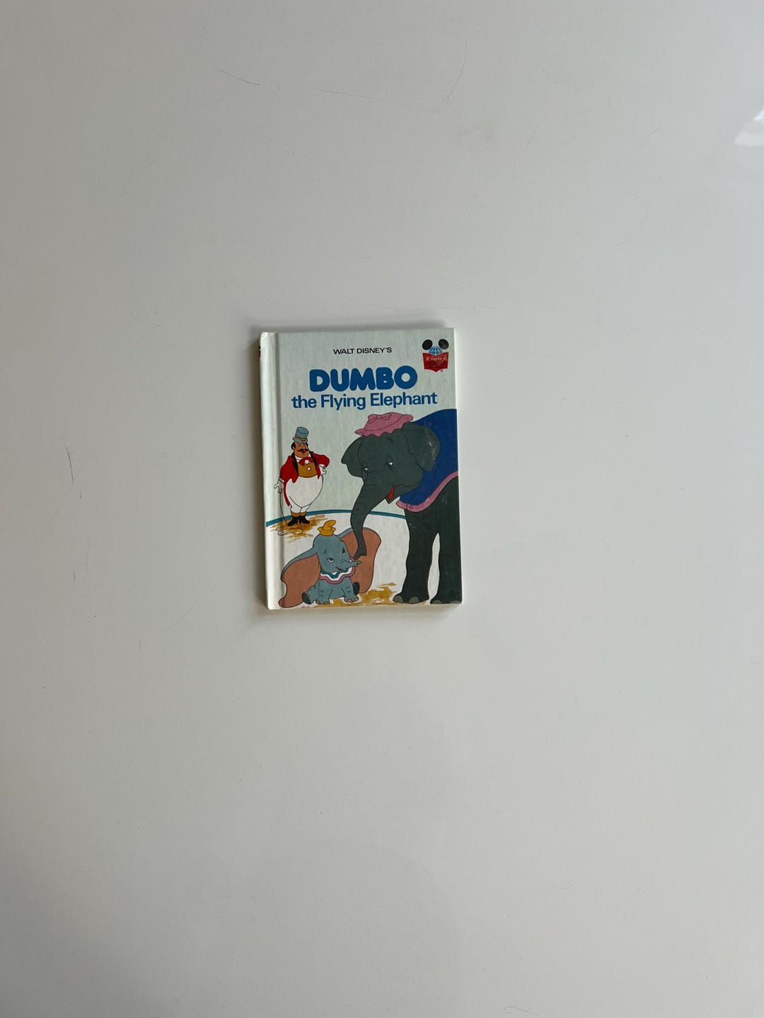 Vintage Disney Book Hard Cover Dumbo the Flying Elephant 1978 First ...