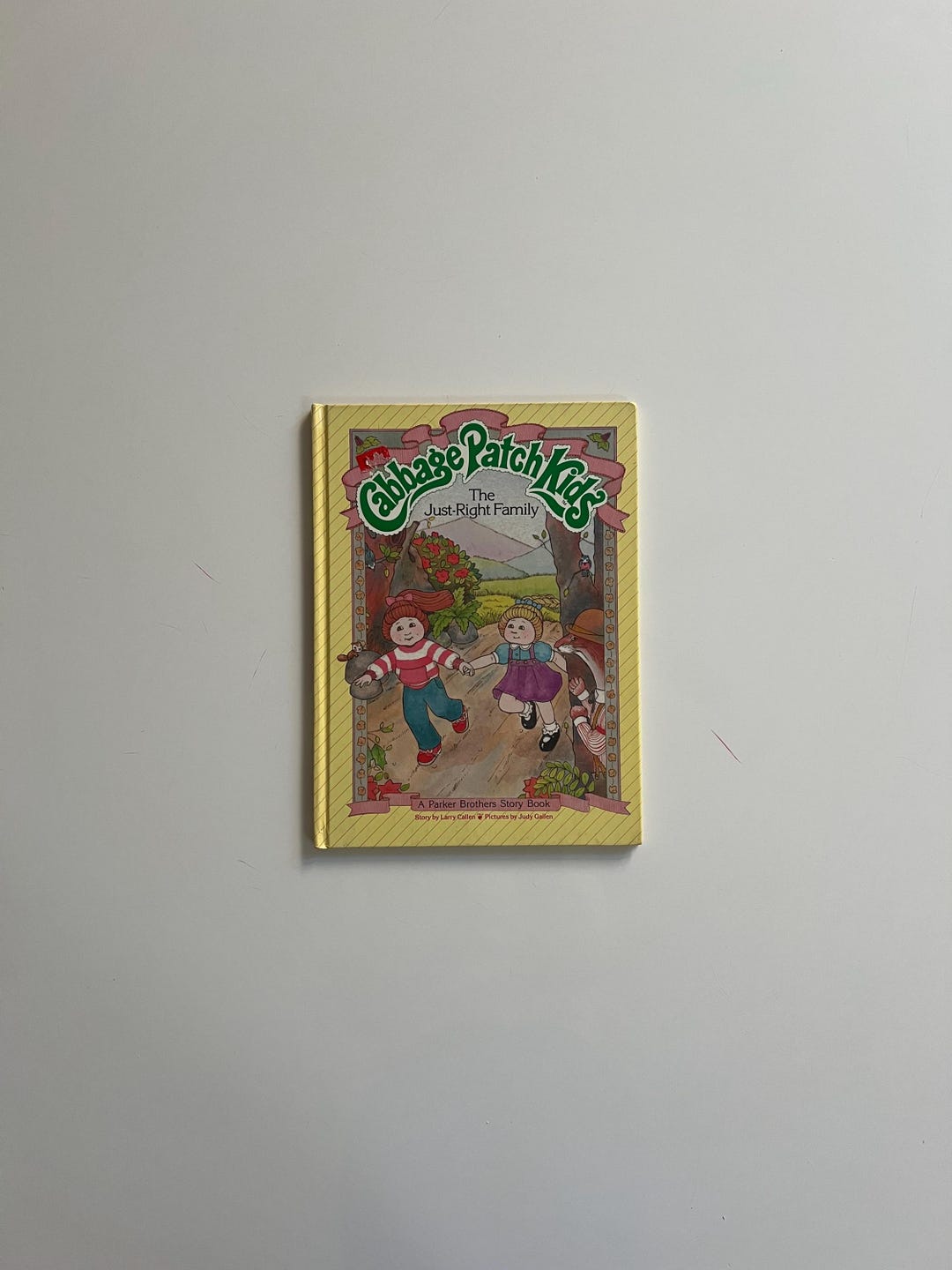 Vintage Childrens Book Hard Cover Cabbage Patch Kids the Just Right ...