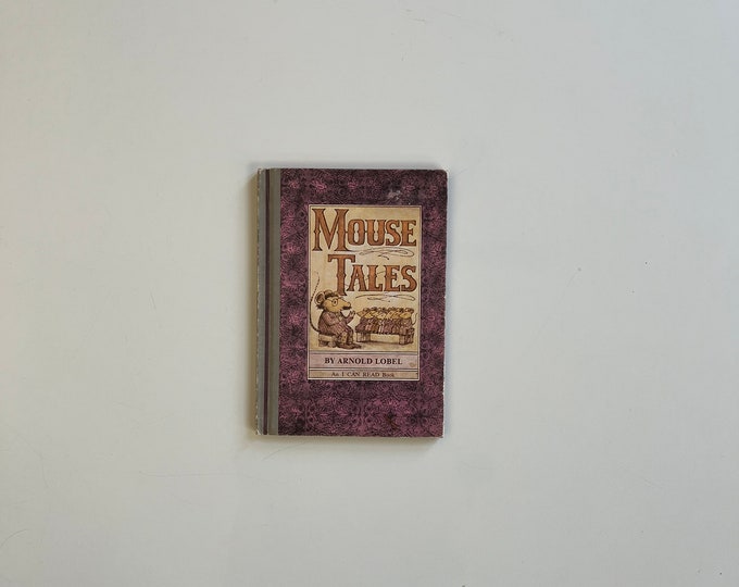 Vintage Rare Childrens Book Original Early Edition of Mouse Tales ...