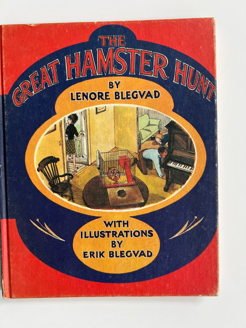 Vintage Book the Great Hamster Hunt by Lenore Blegvad With ...