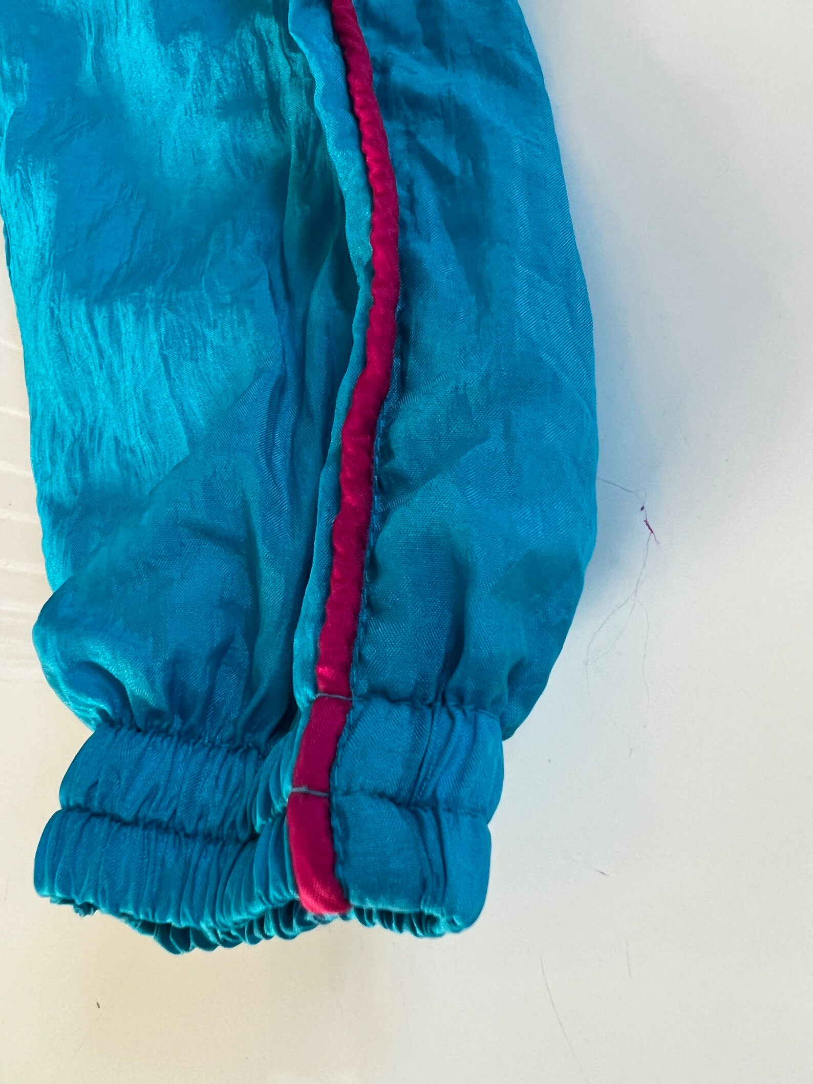 Vintage Turquoise Wind Breaker Pants Lined Jogging Pants Teal - Etsy