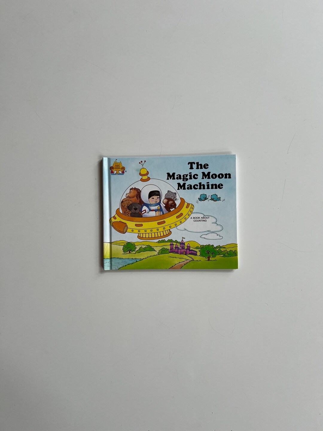 Vintage Childrens Book Hard Cover the Magic Moon Machine 1988 by Jane ...