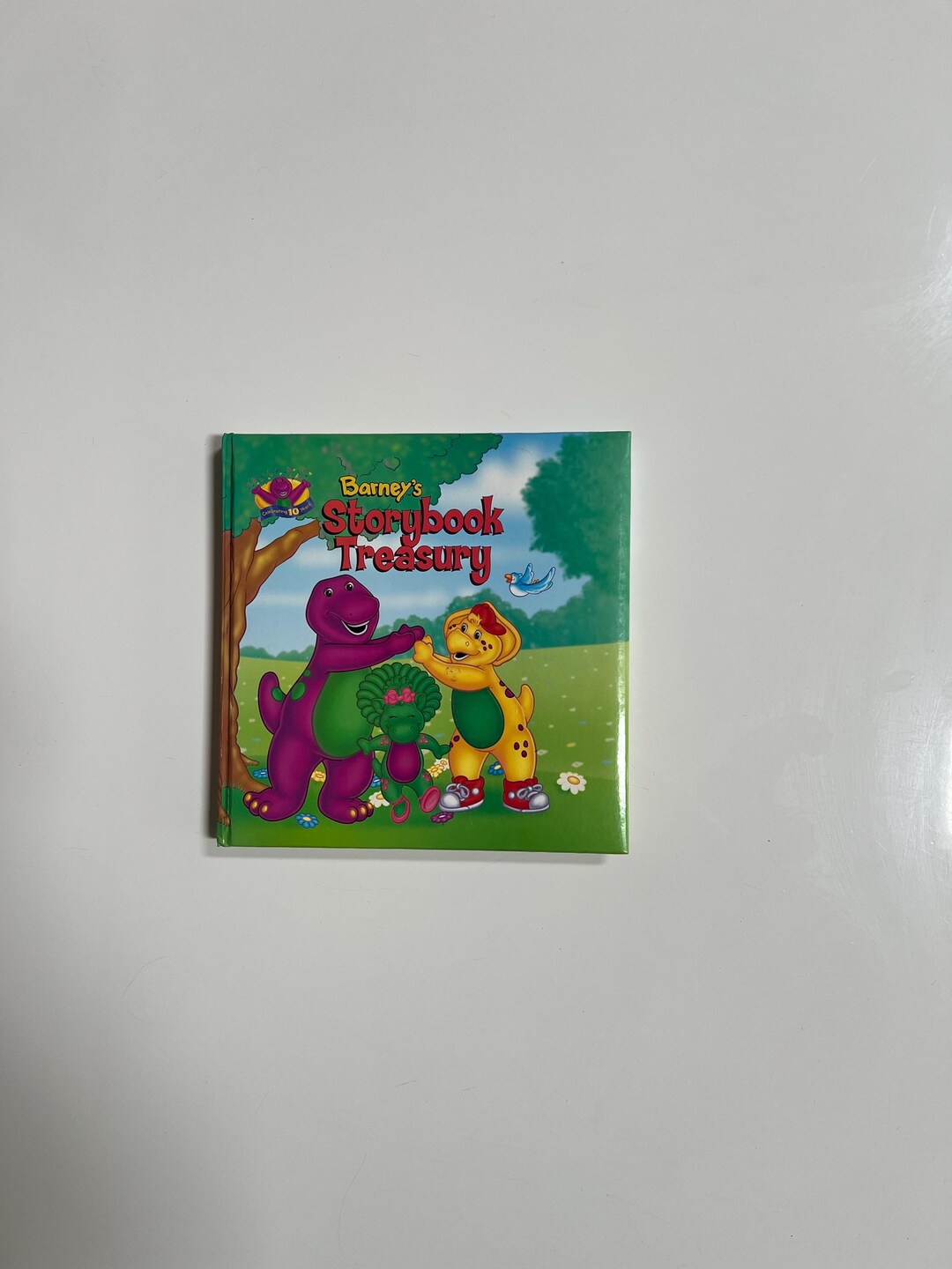 Vintage Children’s Book Barneys Storybook Treasury 1998 Barney Purple ...