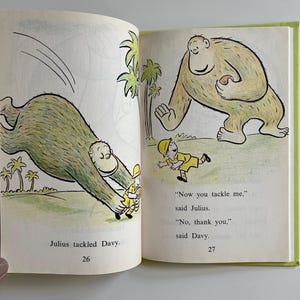 Vintage Childrens Book Julius by Syd Hoff an I Can Read Book 1959 Hard ...