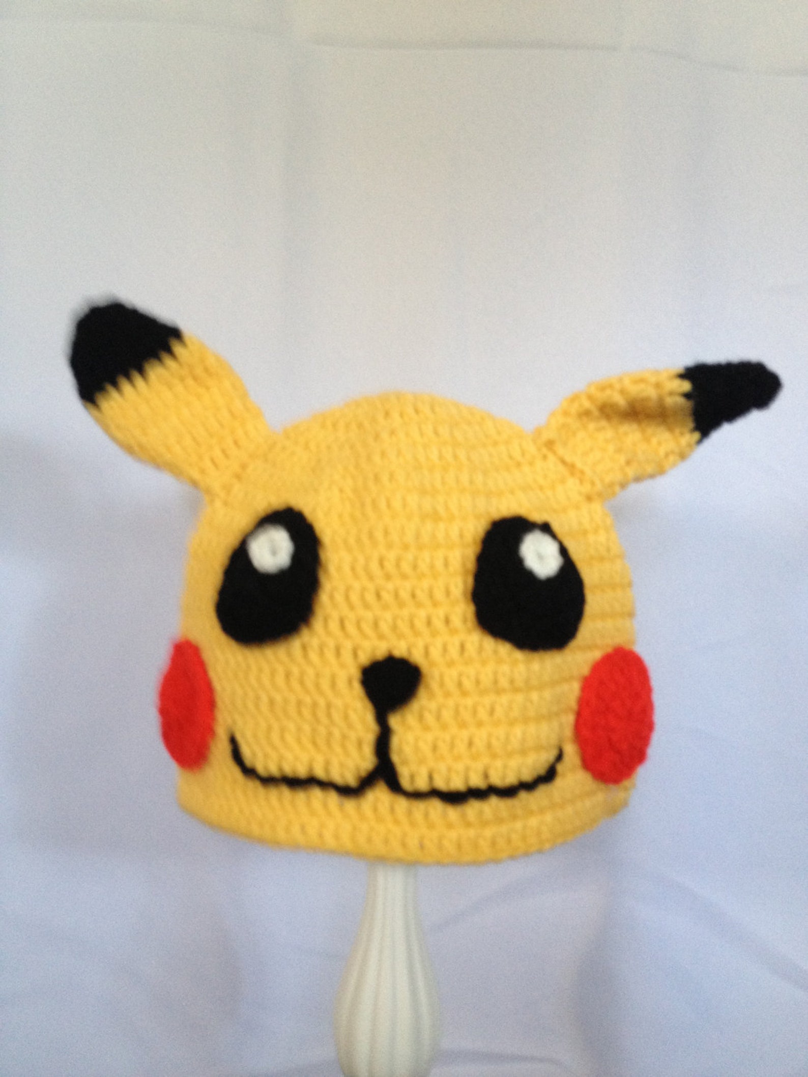 Pokemon Picachu Inspired Yellow Hat - Etsy