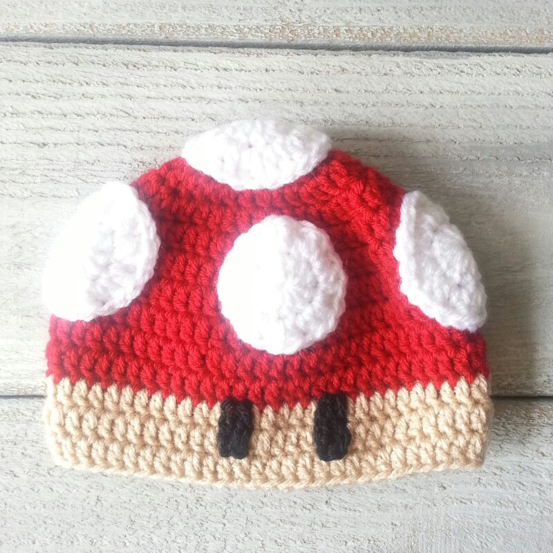 Toad Mushroom Hat - Etsy